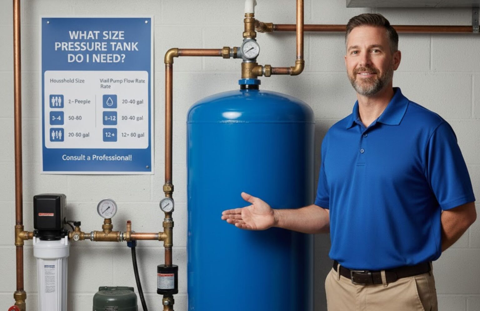 What Size Pressure Tank Do I Need? A CT Homeowner’s Guide - Housatonic ...